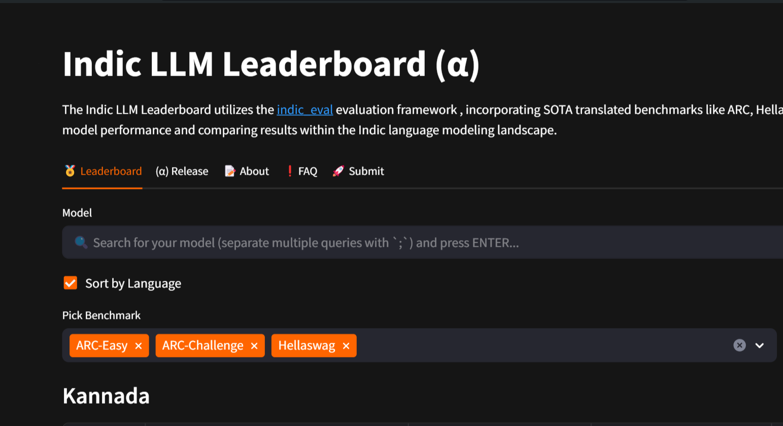 Introducing Indic LLM Leaderboard: Benchmarking Indian Language Models | CognitiveLab